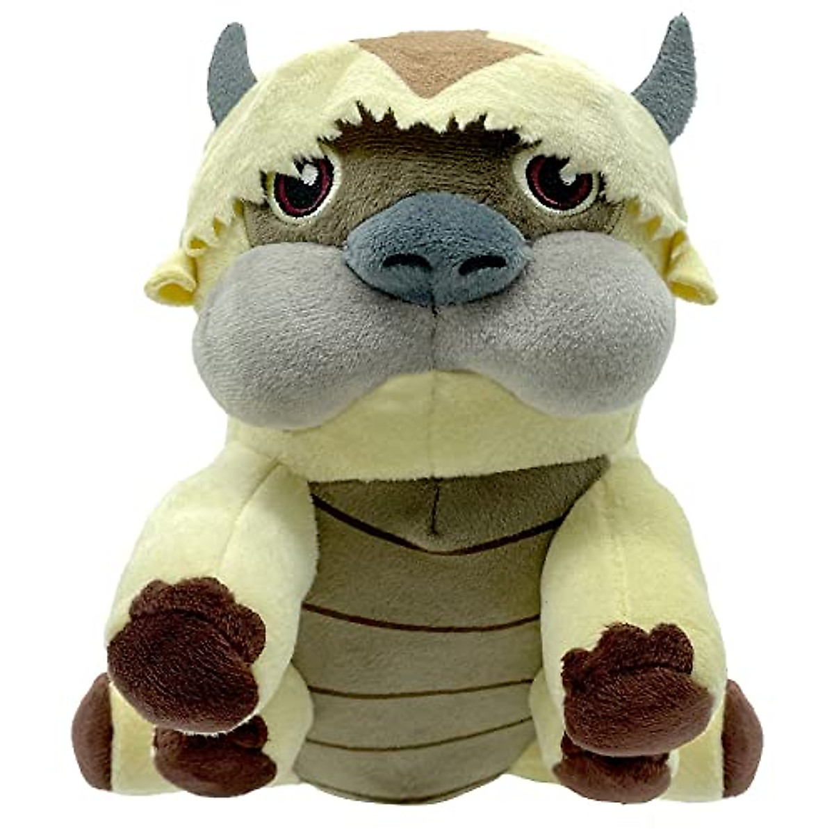 JINX Avatar: The Last Airbender Appa Small Plush Toy, 7.5-in Stuffed Figure from Nickelodeon TV Series for Fans of All Ages