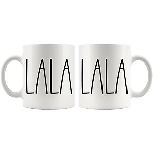 Lala Mug, Lala Mug Gifts for Christmas Coffee Cup, Birthday Gift, Mother's Day/Father's Day, Family Coffee Mug For Birthday Present For The Best Lala Ever Coffee Cup 11oz
