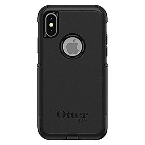 OtterBox iPhone Xs and iPhone X Commuter Series Case - BLACK, Slim & Tough, Pocket-Friendly, with Port Protection