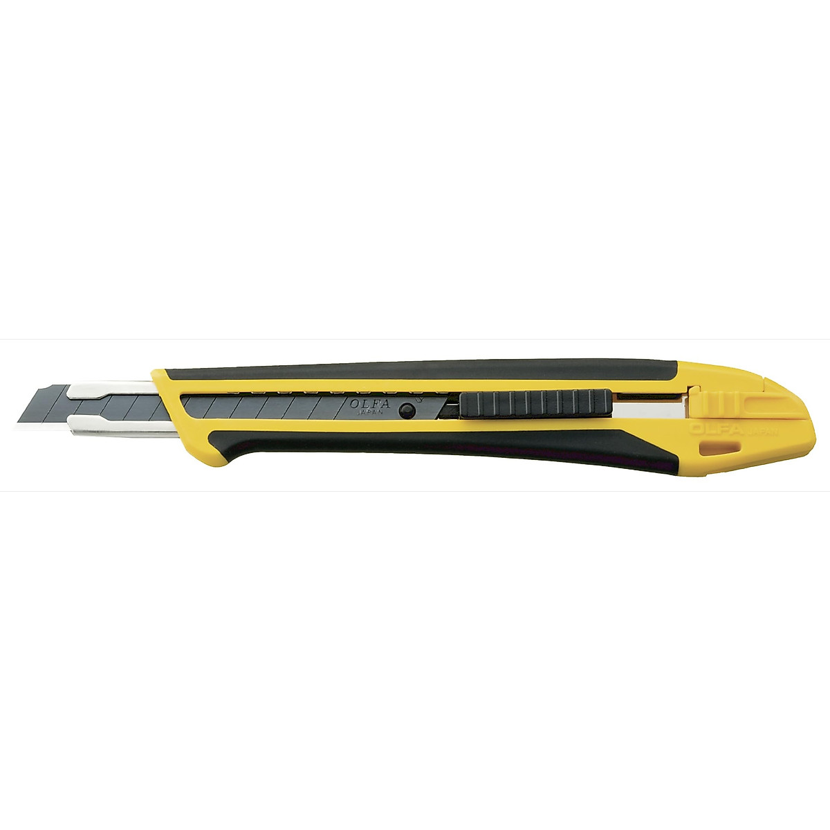 Utility Knife, 5 3/4 In, Yellow/Black