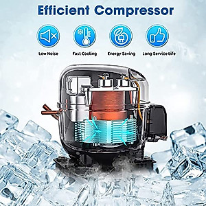Commercial Ice Maker Machine, OYLUS 70 lbs/24H Stainless Steel Ice Cube Machine with 10 lbs Bin Ice Storage Capacity Easy Control Under Counter Free Standing for Home, Bar and Offices 120V