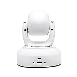 iFamCare Helmet: 1080P Full HD Wi-Fi Smart Digital Home Video Monitor for iPhone & Android with Air Sensor, Night Vision, Built-in Laser, White