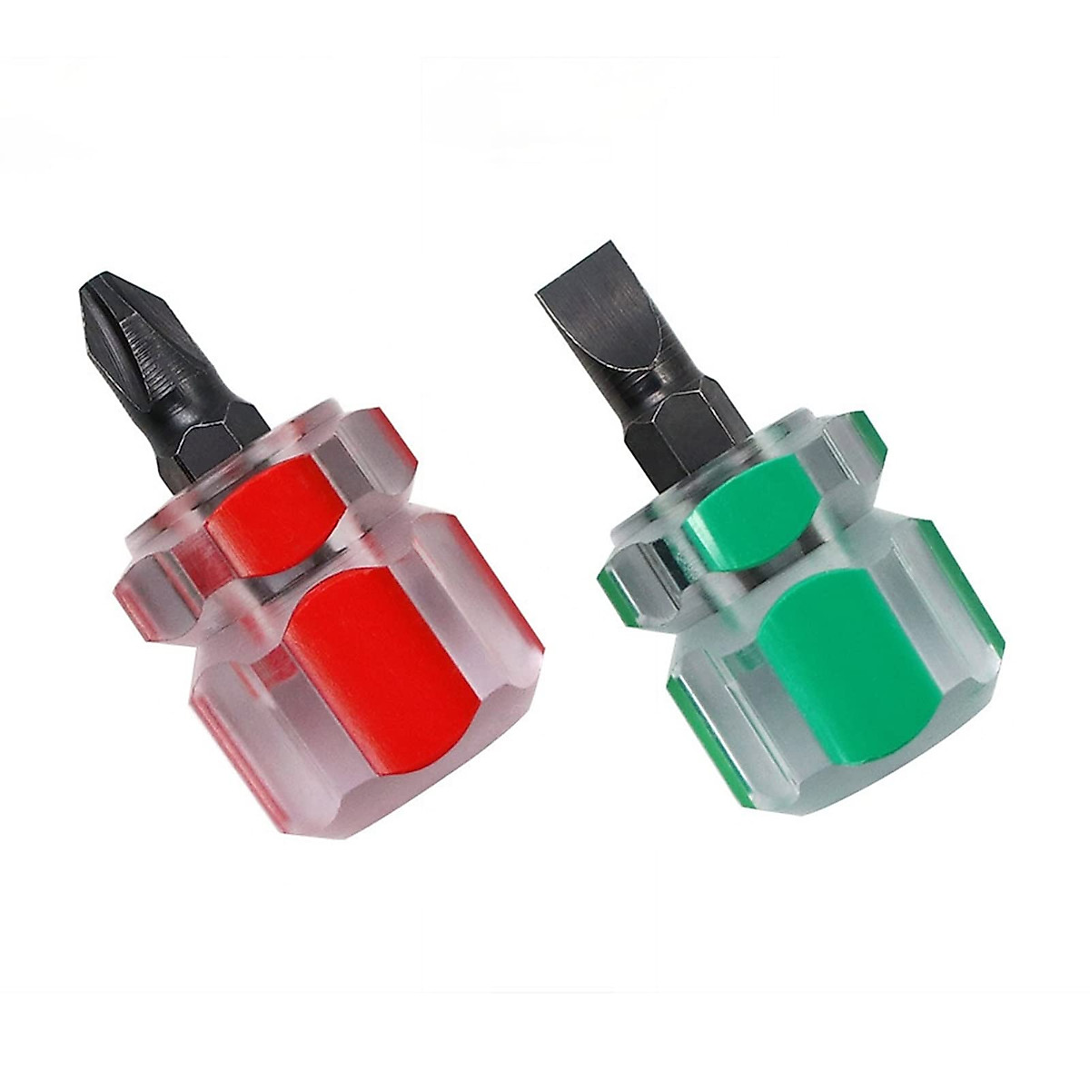 Screwdriver Kit Set Mini Small Portable Radish Head Screw Driver Transparent Handle Car Repair Hand Tools Mini Screwdriver Electric Set Screwdriver Kit