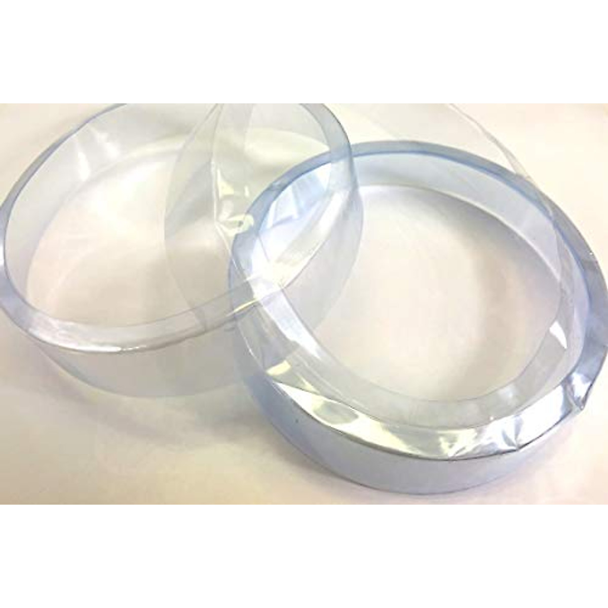 Clear Heat Shrink Bands - Fits Round Plastic Soup/Deli Container 250/Pk (Pack of 250)