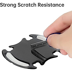 Car Door Handle Protector Handle Cup Protector Stickers and Decals for Cars Scratch Protector Exterior Car Accessories Red