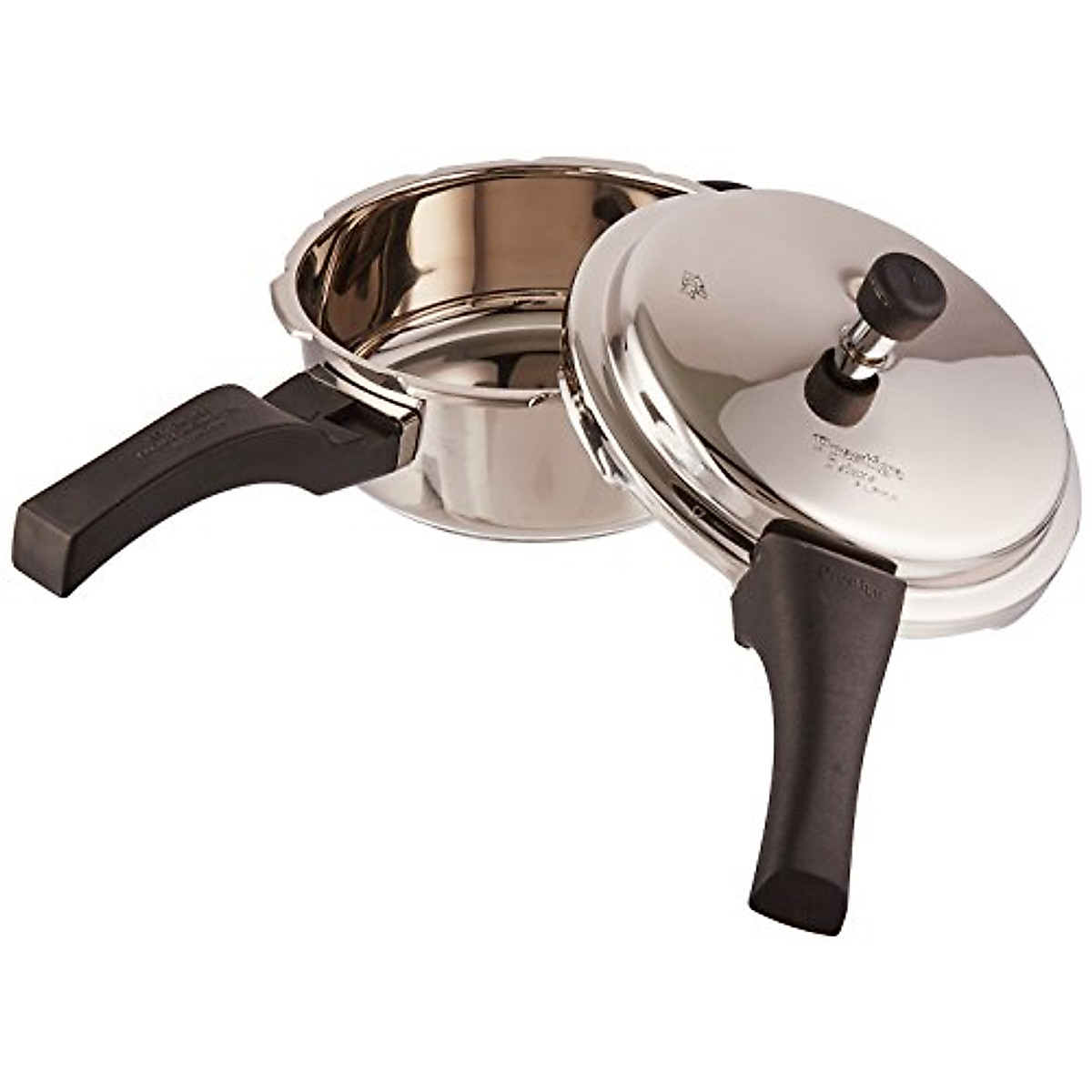 PRESTIGE PRDA3 Prestige 3L Alpha Deluxe Induction Base Stainless Steel Pressure Cooker, 3.0-Liter