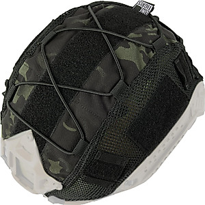 OneTigris Tactical Helmet Cover, Cloth Cover for Fast Helmet in Size M/L & Fast Bump Helmet in Size L/XL - ZKB06 No Helmet