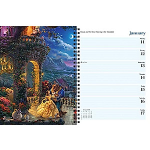 Disney Dreams Collection by Thomas Kinkade Studios: 2021 Monthly/Weekly Engageme