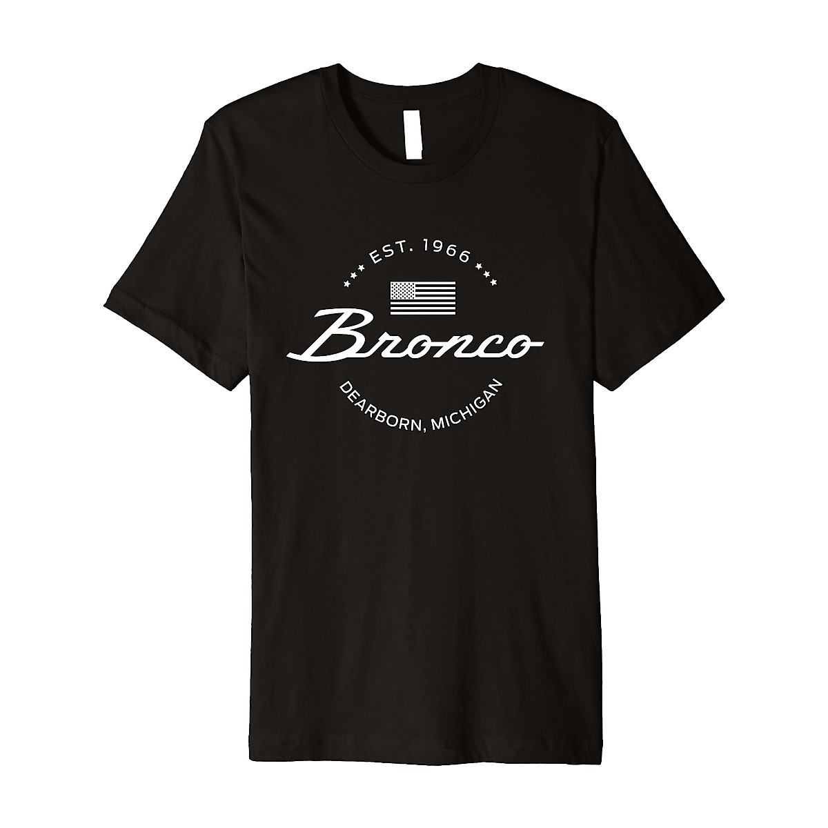 Ford Bronco Est 1966 Circle Premium T-Shirt