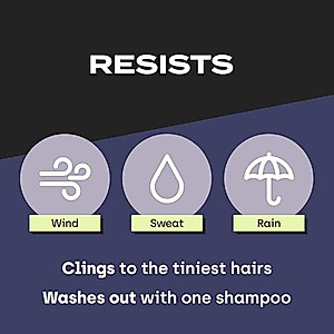 Toppik Hair Building Fibers, Black, 12g Fill In Fine or Thinning Hair Instantly Thicker, Fuller Looking Hair 9 Shades for Men Women