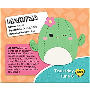 Squishmallows 2024 Day-to-Day Calendar