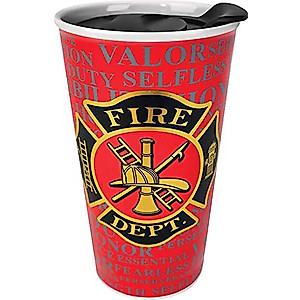 Spoontiques Fire Department Travel Mug