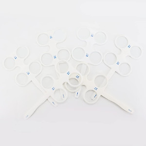 4 Lens Plastic Optical Flipper Ophthalmic Holder Eye Trainer occluder Optometry Equipment (Color : 0.50)