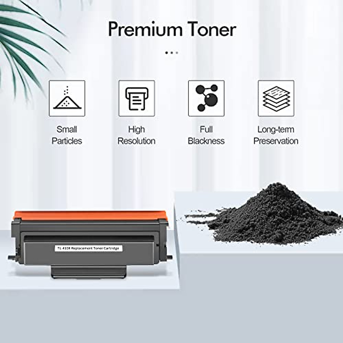 Replacement for PantumTL-410X TL-410 TL-410H Compatible with P3012DW, P3302DN, P3302DW, M6802FDW, M7102DW, M7102DN, M7202FDW P3010DW, P3300DN, P3300DW, M6800FDW, M7100DW, M7100DN(6000 Pages)