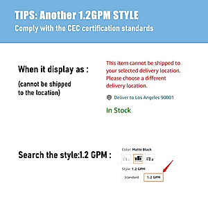 RUMOSE Widespread 8 Inch Two Handle Sink 3 Hole Faucet Matte Black Stainless Steel Mixer Waterfall Bathroom / Lavatory Faucets