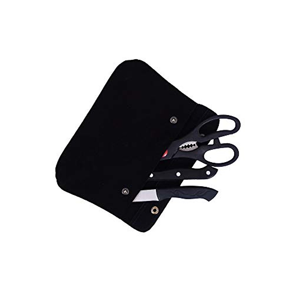 Leather Knife Roll Storage Bag, Elastic and Expandable 10 Pockets, Adjustable/Detachable Shoulder Strap, Travel-Friendly Chef Knife Case By Aaron Leather Goods