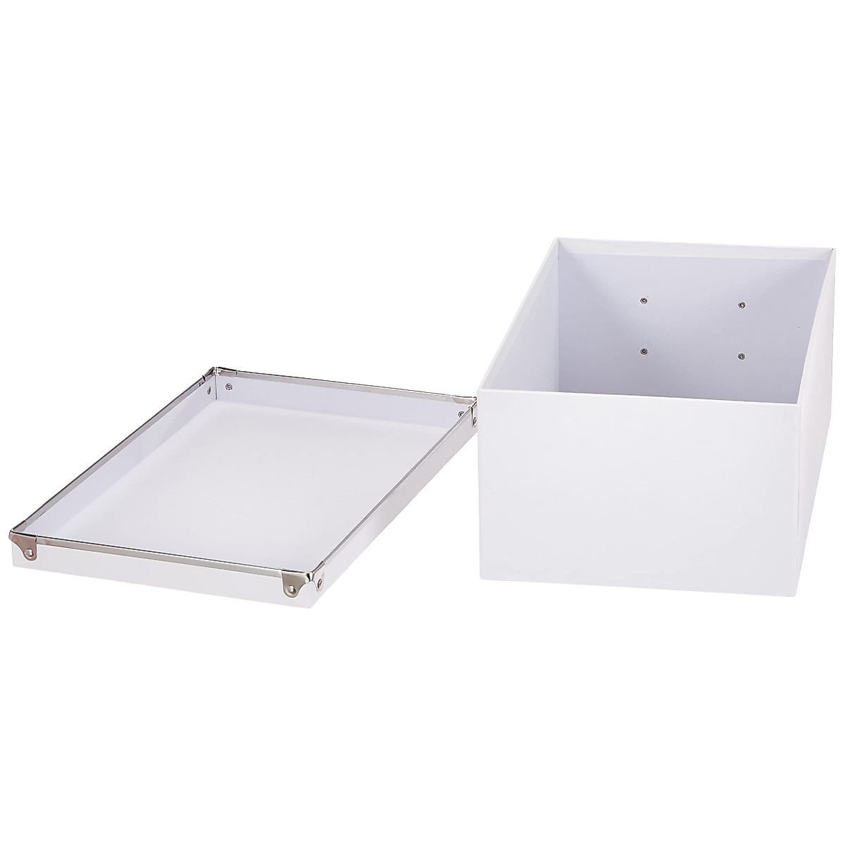 Zeller 17951 5-Piece Box Set Cardboard, White