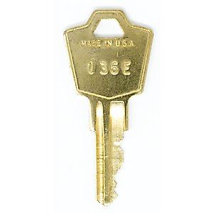 HON 136E File Cabinet Replacement Keys: 2 Keys