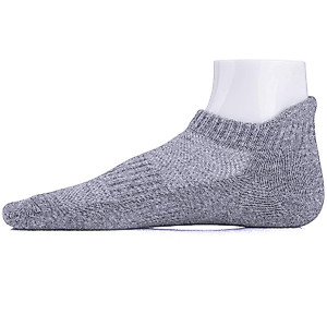 IDEGG 8 Pairs Ankle Performance Athletic Running Socks Low Cut Sports Tab Socks for Women and Men