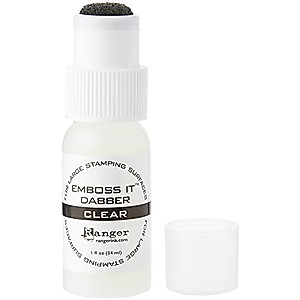 Ranger Emboss it Dabber Bottle, 1-Ounce, Clear