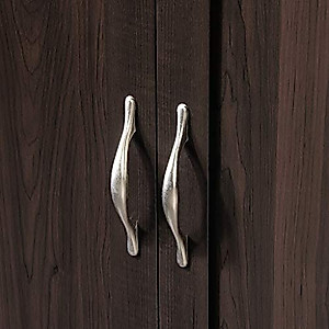 Sauder Large Storage Cabinet, Cinnamon Cherry Finish