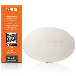 111MedCo 10% Benzoyl Peroxide Acne 4oz. Medicated Soap Bar
