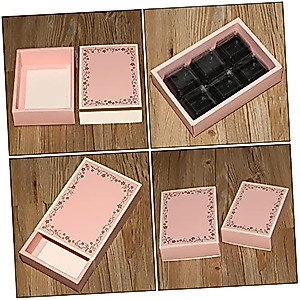 ULTECHNOVO 10pcs Packing Boxes Cake Box Food Container Cupcake Boxes Collapsible Food Container Boxes for Cookies Packaging Wedding Favor Box Cup Cake Boxes Biscuits Box Baking Supplies Mini