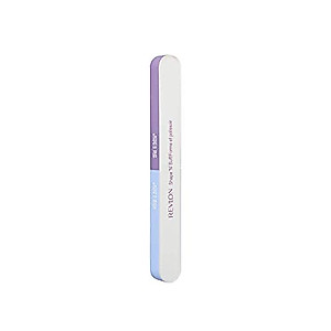 Nail Buffer by Revlon, Shape 'N' Buff Nail File & Buffer, Nail Care Tool, All-in-One Shaping & Buffing, Easy to Use (Pack of 1)