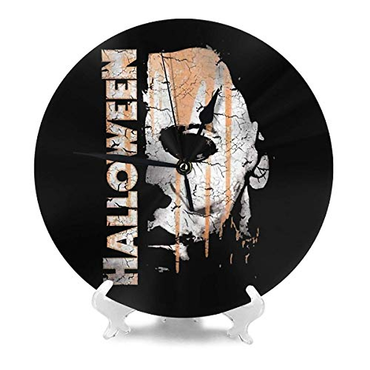 Michael Myers Halloween 9.8 Inch Modern Wall Clock Silent Non Ticking Decorative Wall Easy Read Clock Home/Office/Classroom Clock