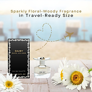 Marc Jacobs Daisy Perfume for Women EDT Mini Splash, 0.13 Ounce