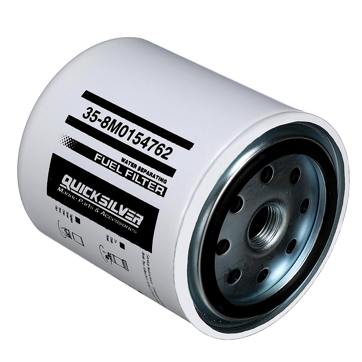 Quicksilver 8M0154762 Water Separating Fuel Filter for Various Marine Engines