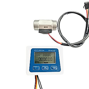 Digital Flow Meter 1-30L/min Water Flow Sensor NO Temperature Sensor Saier