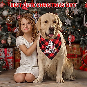COLUANS Dog Bandanas Christmas Bandanas Dog Christmas Stocking Bandanas Classic Triangle Xmas Thanksgivng Pet Scarf Bibs Kerchief Holiday Birthday Decoration for Small to Large Puppy Dogs Cats