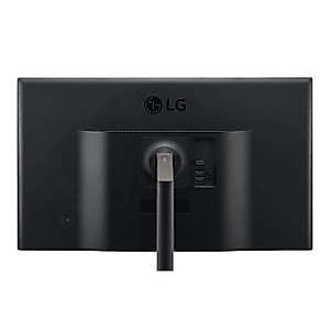 LG 32UK580-B 32" UHD 4K VA Monitor with Ergo Stand and DCI-P3 95% (Typ.) Color Gamut, HDR10 Compatibility and 5W (x 2) Built-in Speakers – Black (Renewed)