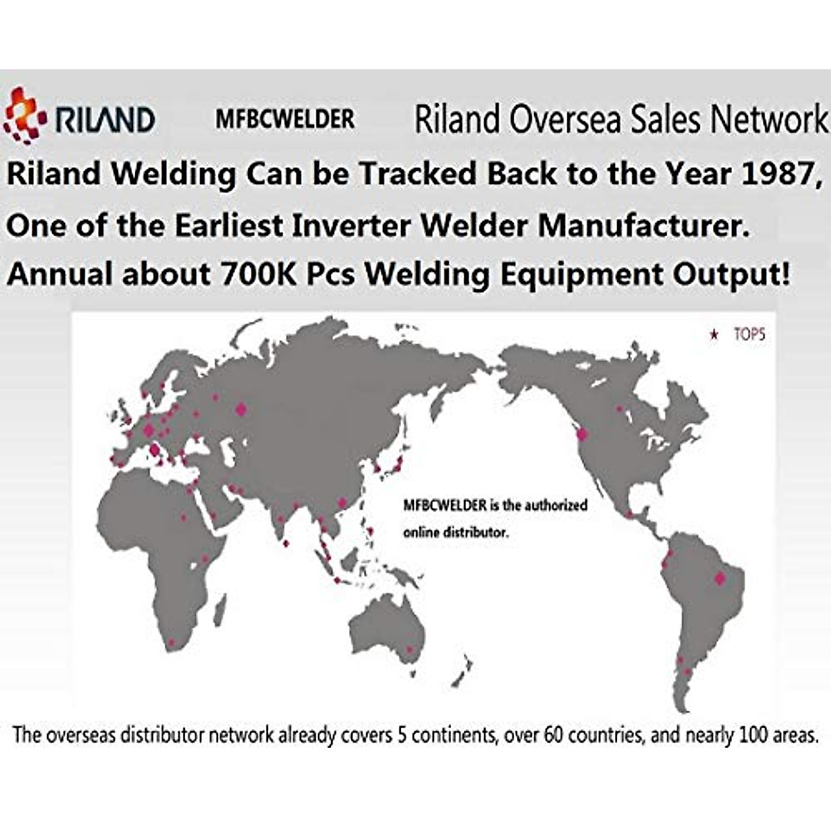 Riland ARC 160 GS Arc Welder Dual 110V/220V IGBT Inverter MMA stick welding machine Arc force. Hot start, Anti-sticking