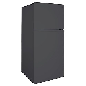 Kenmore 30 in. 18.2 cu. ft. Capacity Refrigerator/Freezer with Adjustable Glass Shelving, Humidity Control Crispers, Gallon Door Bins, ENERGY STAR Certified, Black