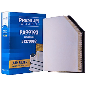 PG Engine Air FIlter PA99193 | Fits 2023-16 Volvo XC90, 2023-19 XC60, 2023-20 S60, 2023-17 S90, 2023-20 V60 Cross Country, 2022-17 V90 Cross Country, 2023-19 V60, 2021-18 V90