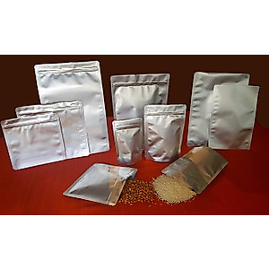 Retort Pouches Bags for Retort Pressure Canning (100, 1/2 PINT 6 x 8 inch)