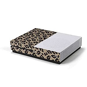 Skinit Decal Gaming Skin Compatible with Xbox One S Console - Officially Licensed Skinit Originally Designed Leopard Print Design