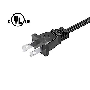 8.2ft Power Cable Replacement for Hisense TV 50K23DG 50H8C 50H5C 50H6C 55H5C 55H8C 65R6E 55R6E TV 2 Prong AC Power Cord