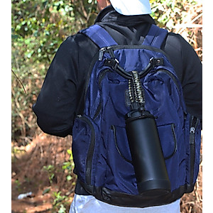 One MissionX Paracord Handle Compatible with Yeti Rambler 36oz 26oz 18oz 12oz 46oz Water Bottles, Durable Carrier Strap - Holder(Diamond Teal/Comp+Starter)