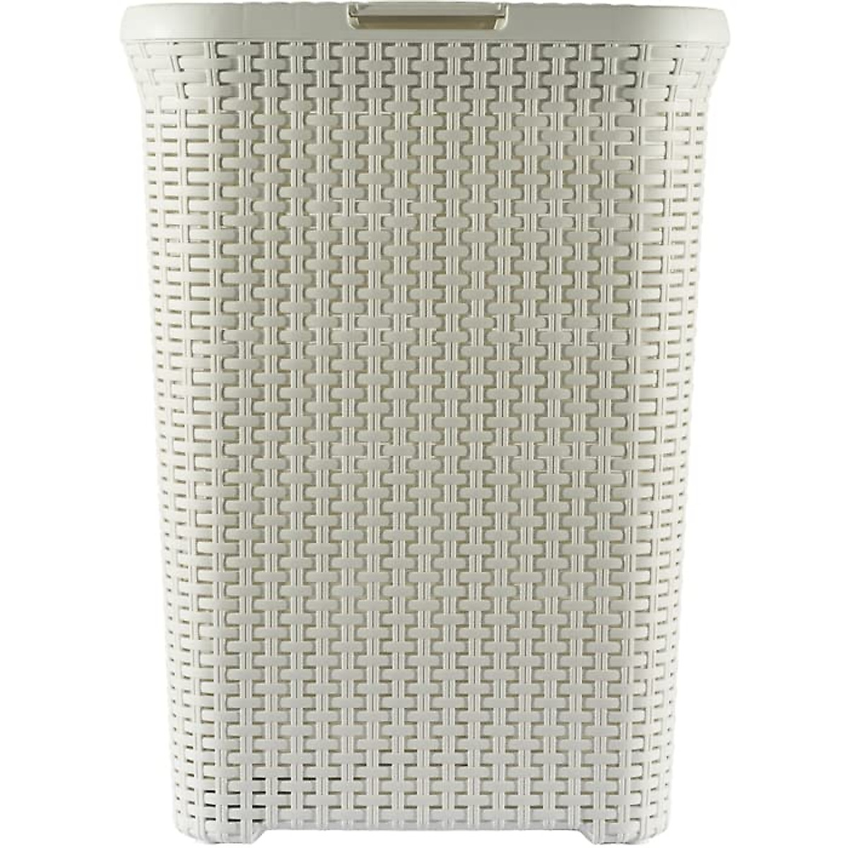 Curver Style 60 Litre Laundry Hamper, Vintage White