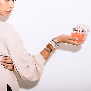 Scout Curated Wears - Women's Stone Wrap Bracelet & Necklace - White Lava - Stone of Strength