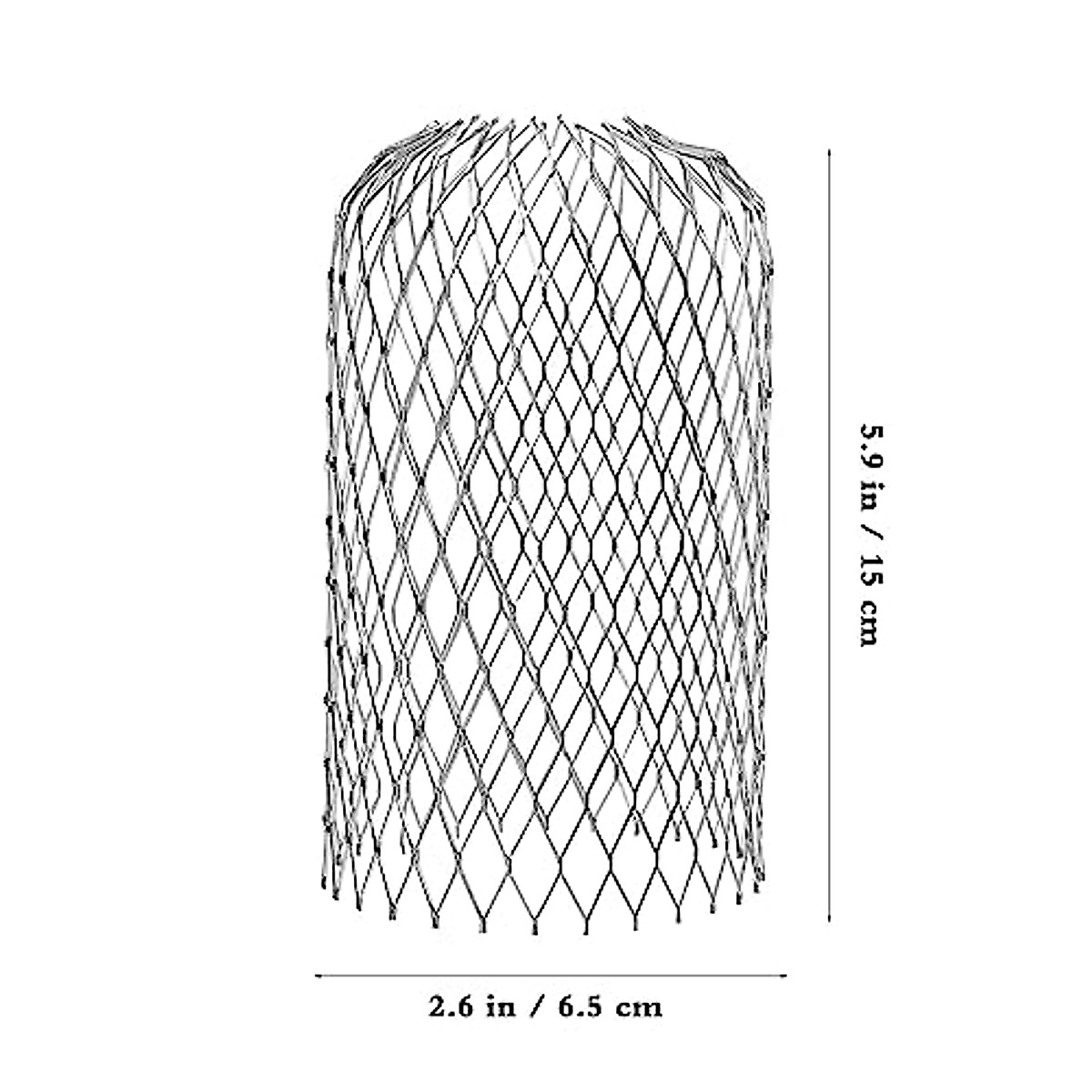 DOITOOL 6 Pack Gutter Downsport Guards 3 Inch Expandable Aluminium Filter Strainer, Leaf Filter Gutter Strainer Gutter Downspout Protectors, Stops Blockage from Leaves and Debris