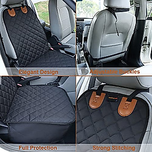 Paw Jamboree Scratch-Proof Pet Car Seat Cover Front Seat Non-Slip Car Seat Protector for Dogs Bucket Seat Cover for Dog for Trucks, Cars & SUVs