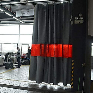 XXIOJUN-Shower Mat Industrial Welding Curtain, Welding Blanket Silicone Coated, Flame Retardant Fiberglass 650gsm Thick Welding Shield up to 1000°f, Weld Curtain for The Use by Welders, Cutters
