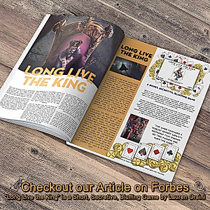 Guilt Free Gaming Long Live The King - A Kickstarter Success Card Game with Social Deduction | Family Friendly (Ages 14)