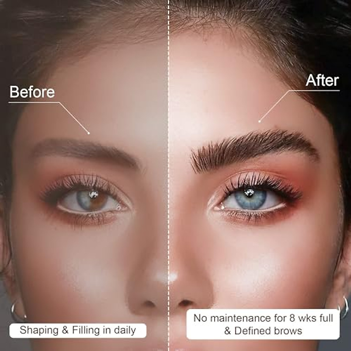 Eyebrow Lamination Kit - Buqikma Professional Brow Lift Kit Eyebrows Lift Styling Kit Suitable for DIY and Salon (with plastic film (new))