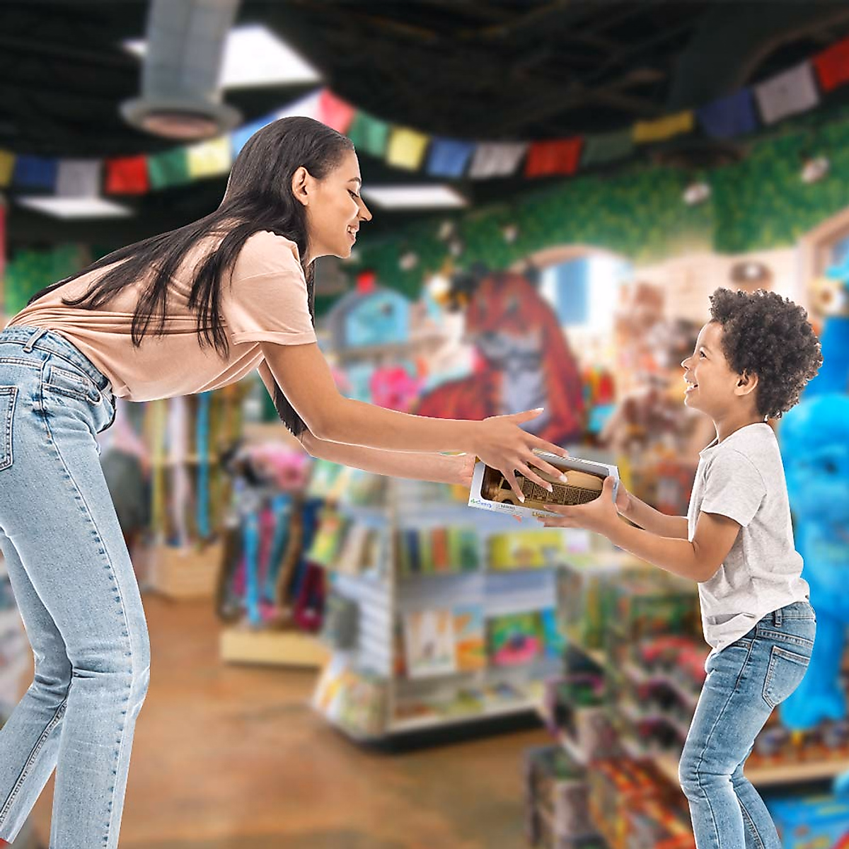 ArtCreativity Pull Back Lion Safari Animal Bus for Kids, 7 Inch Lion Design Bus with Pullback Mechanism, Durable Plastic Material, Safari Party Decorations, Best Birthday Gift for Boys & Girls