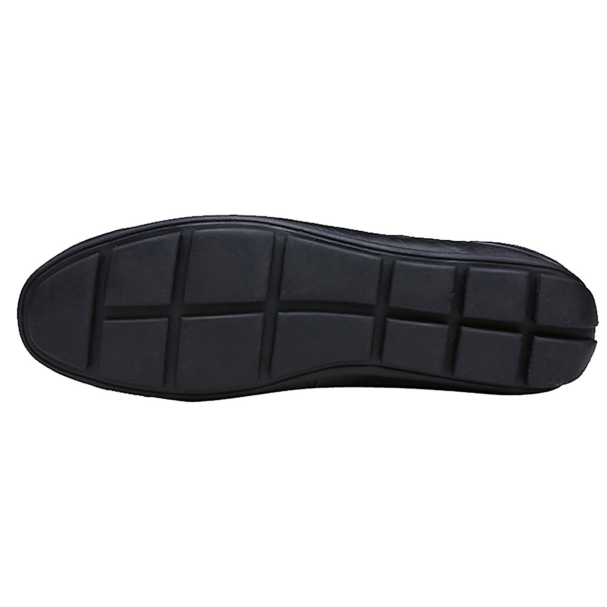 Go Tour Men's Premium Genuine Leather Casual Slip On Loafers Breathable Driving Shoes Fashion Slipper Blue 10.5/46